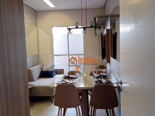 Apartamento a venda no Vila Augusta Guarulhos 2 Dorms