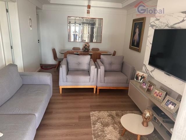 Apartamento a venda no Vila Gilda Santo André 3 Dorms