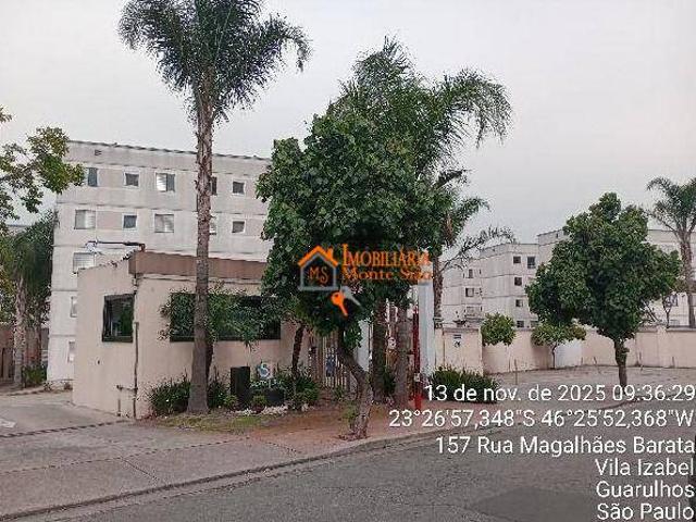 Apartamento a venda no Vila Izabel Guarulhos 2 Dorms