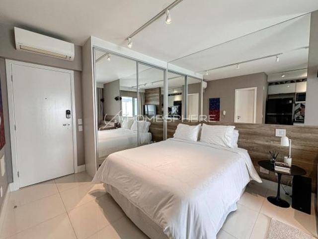 Apartamento à venda no Wish Moema com 37,7m², mobiliado e renda de R$ 8.500/mês no Airbnb. Excelente