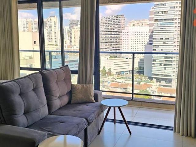 Apartamento à venda noItaim Bibi com 45m², 1 vaga próximo às avenidas Faria Lima e Juscelino Kubitsc
