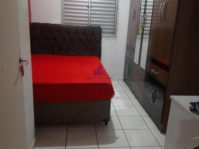 Apartamento à venda ou locação em Taubaté SP, Vila dos Comerciários I 2 quartos, sala, 1 vaga de ga