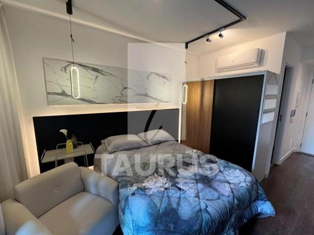 Apartamento à venda ou locação em Moema, São Paulo SP. Studio, 25 m²