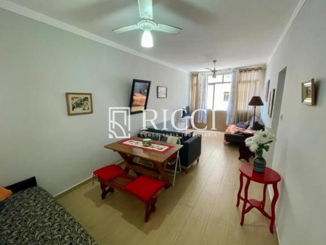 Apartamento à venda ou locação em Santos SP, bairro Pompéia: 1 quarto, 2 salas, 1 banheiro, 1 vaga