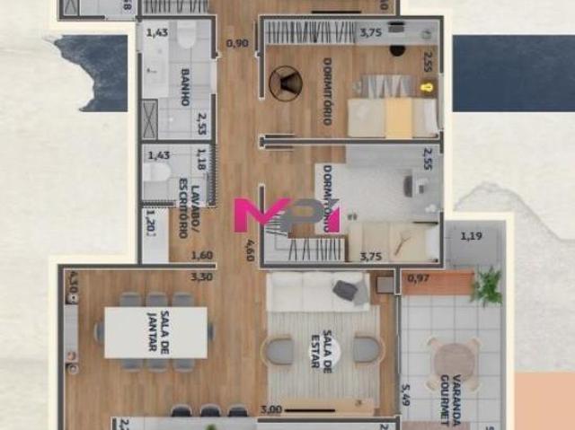 APARTAMENTO À VENDA ODEON RESIDENCIAL PORTAL DO PARAÍSO II JUNDIAÍ/SP