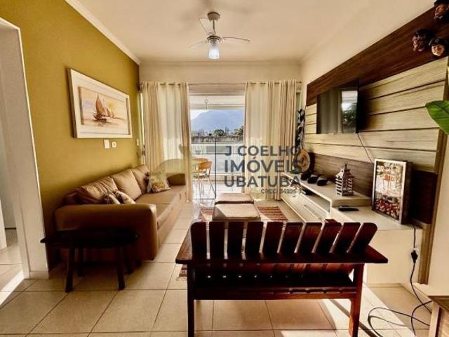 Apartamento à venda a poucos passos do mar, 2 dormitórios Praia da Enseada Ubatuba SP