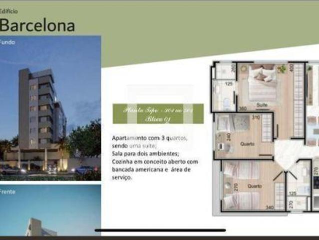 Apartamento à Venda Aeroporto, 3 Quartos, 74 m² Belo Horizonte