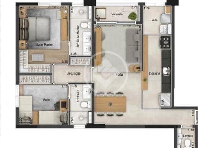 Apartamento a venda Anhangabaú Design by Tebas