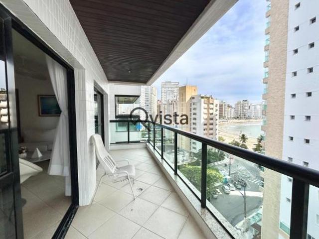 Apartamento à venda, beira Mar, nas Astúrias no Guarujá, SP | Q Vista Intelig.