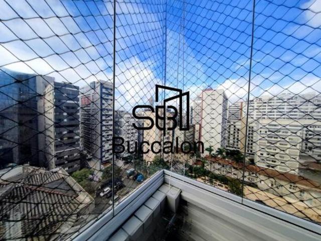 Apartamento à Venda — Boqueirão, Santos/SP | 100 m² • 2 Dormitórios • 1 Suíte • 2 Vagas • Porteira F