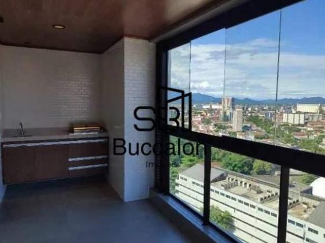 Apartamento à Venda — Boqueirão, Santos/SP | 1 Suíte • Varanda Gourmet com Churrasqueira • 1 Vaga De