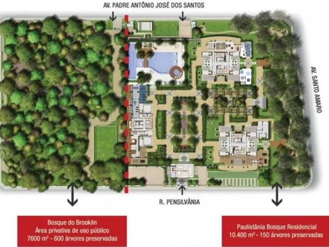 APARTAMENTO À VENDA BROOKLIN CONDOMÍNIO PAULISTÂNIA BOSQUE