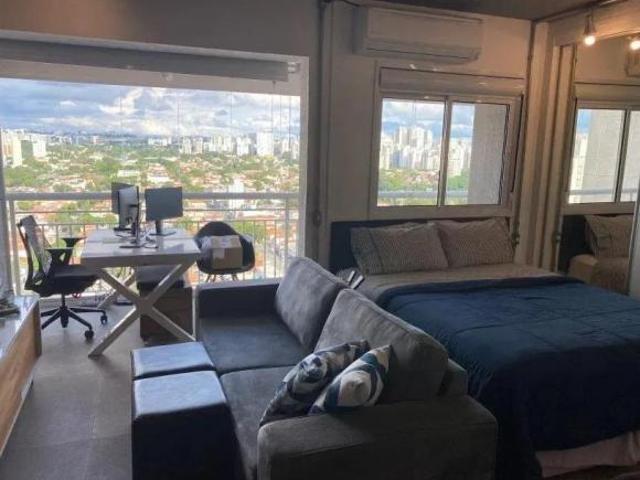 Apartamento à venda, Brooklin Paulista, 1 dormitorio suite, 1 vaga, e lazer São Paulo, SP