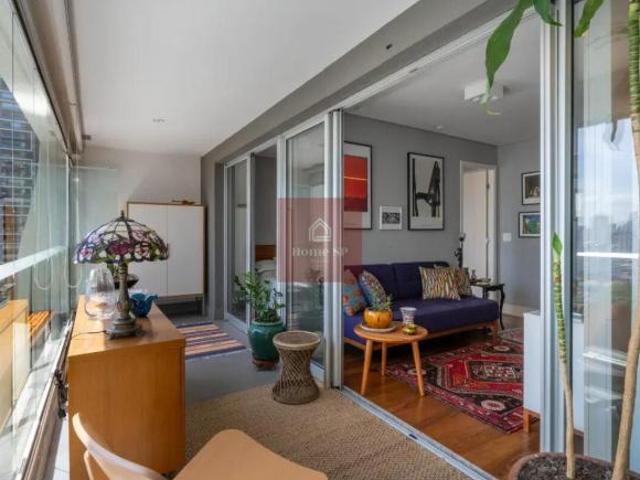 Apartamento à venda Brooklin 48Mm ² 1 suíte 1 vaga semi mobiliado !
