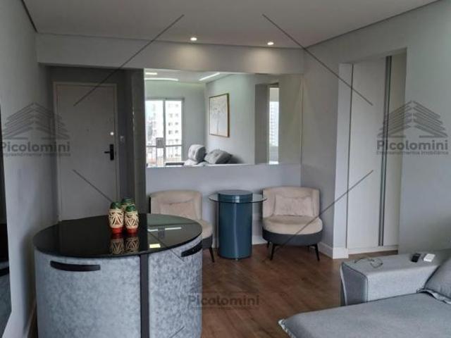 Apartamento à venda Cambuci com 1 quarto, 1 suíte, sala 2 ambientes com sacada, armários planejados