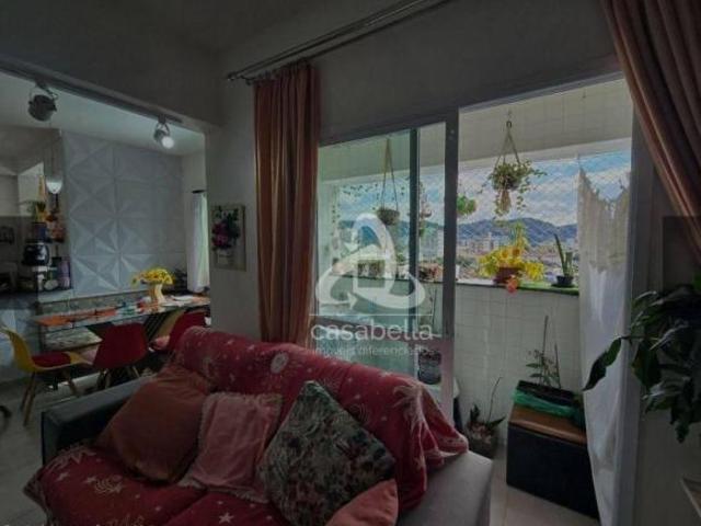 Apartamento a venda Campo Grande 2 dormitórios, 1 suíte, lazer completo, 1 vaga