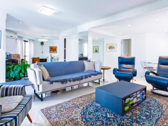 APARTAMENTO A VENDA, CHAC.KLABIN, 4 SUITES, 4 VAGAS,230M2, SEMI MOBILIADO