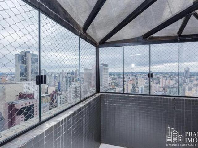 Apartamento à venda, cobertura 93 m² privativos, 3 dormitórios, 1 suíte, Centro, Curitiba, PR