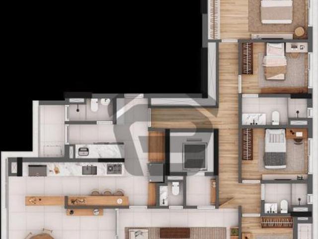 Apartamento à Venda com 4 Dormitórios em Pinheiros