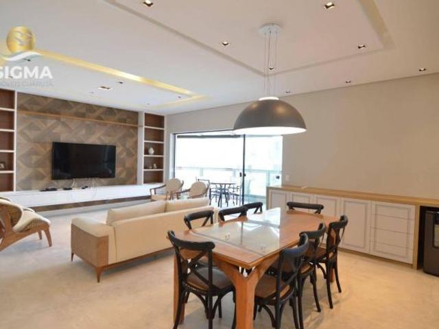 Apartamento à venda com 4 suítes Condomínio com lazer 2 vagas Jardim Astúrias Guarujá/SP