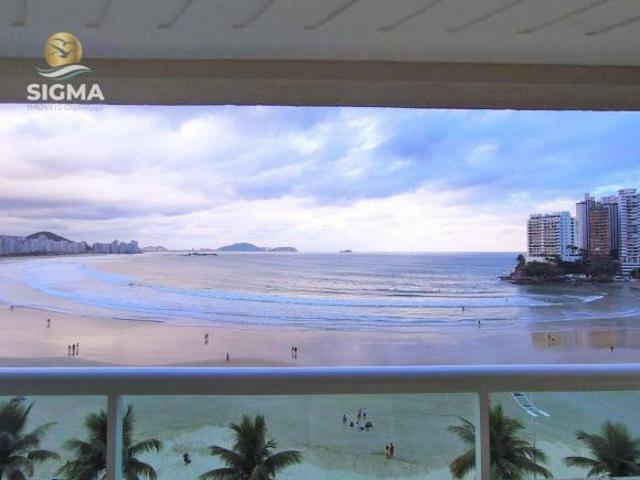 Apartamento à venda com 4 suítes Condomínio com lazer 2 vagas Jardim Astúrias Guarujá/SP