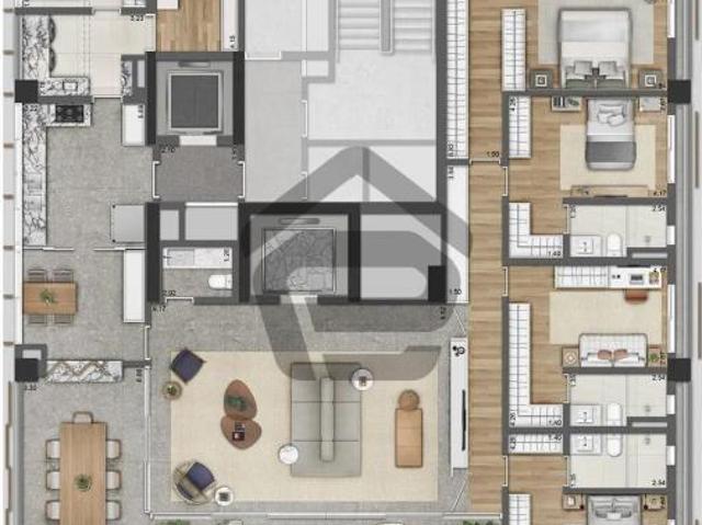 Apartamento à Venda com 4 Suítes no Jardins