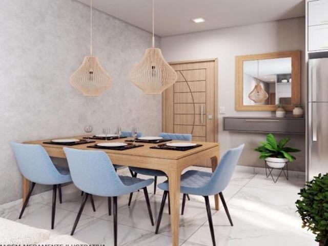 Apartamento à Venda com 55m², 2 dormitórios 1 suíte, 2 banheiros, sala, cozinh