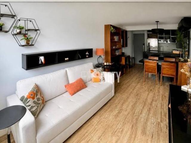 Apartamento à venda com 58m², 2 dormitórios, 1 suíte e 2 vagas Brooklin SP