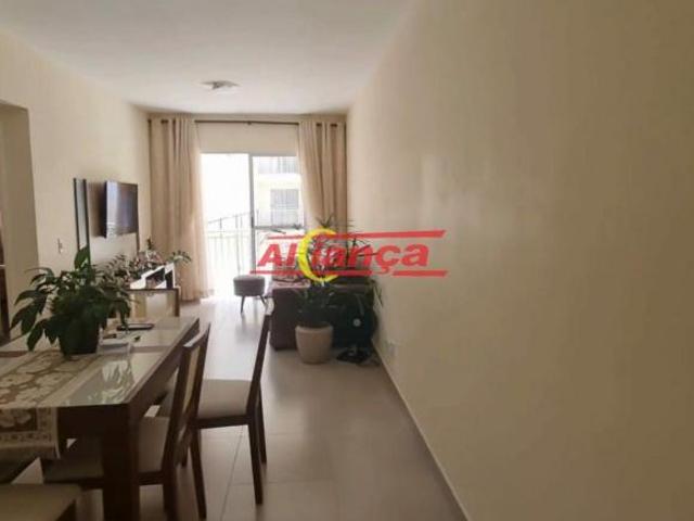 Apartamento à venda com 66m², 2 quartos e 1 vaga Próximo ao Shopping Maia