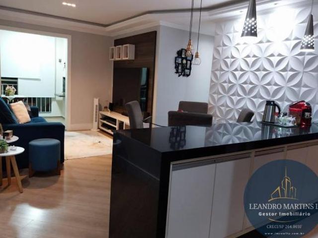 Apartamento à venda com 72 m² e 2 vagas Campo Grande SP