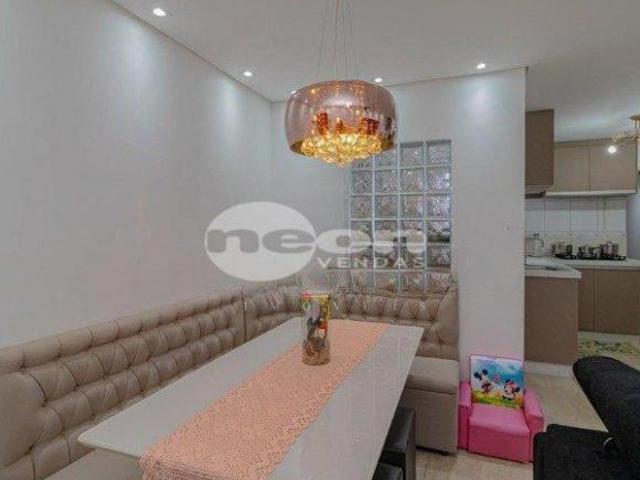 APARTAMENTO À VENDA COM 77M² 2 DORMTS 1 SUÍTE 1 VAGA SANTO ANDRÉ PQ. DAS NAÇÕES