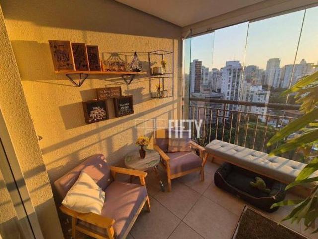 Apartamento à venda, com 74m², 2 dormitórios, 1 suíte e 1 vaga Vila Olimpia SP