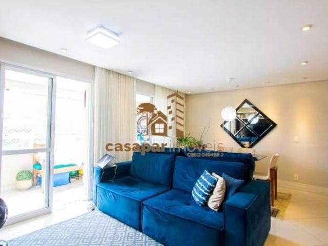 Apartamento à Venda com 79m², Sacada Gourmet e Lazer Completo no Campestre