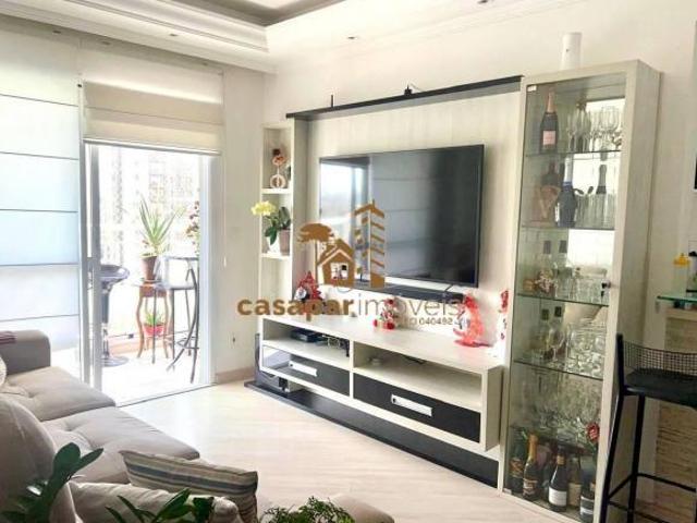 Apartamento à Venda com 83 m², 3 Dormitórios com Lazer Completo e 2 Vagas