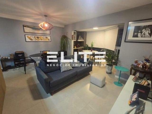 Apartamento à venda com 96m², 3 dormitórios e varanda gourmet Vila Assunção, Santo André