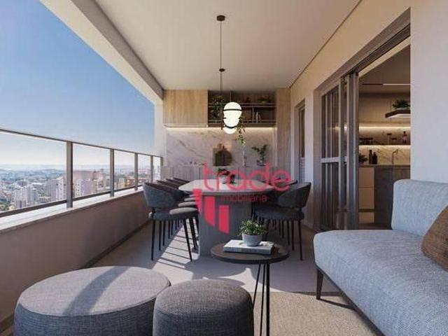 Apartamento à Venda com 03 Quartos no Jardim Botânico em Ribeirão Preto com Sacada Gourmet