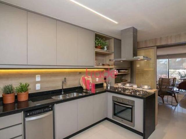 Apartamento à Venda com 03 Suítes no Jardim Olhos D&apos Água em Ribeirão Preto Com Varanda Gourmet