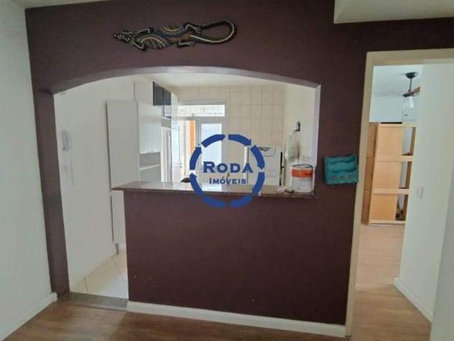 Apartamento a venda com 01 dormitório e dependência de empregada no bairro da Pompéia ? Santos/SP