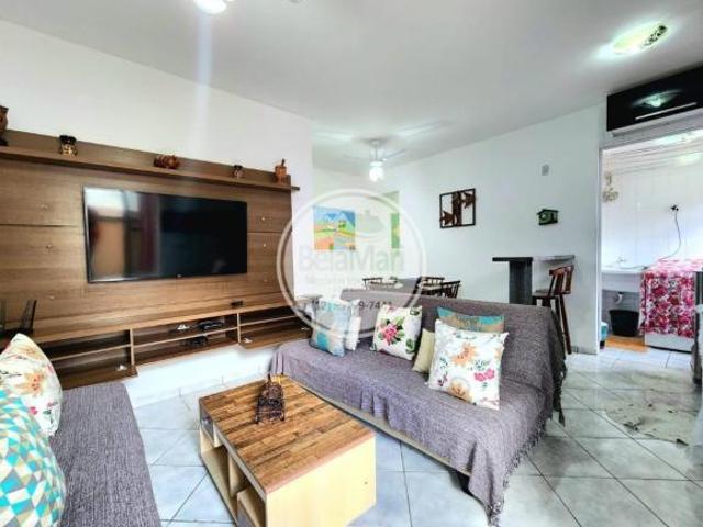 Apartamento a venda com 02 dormitórios sendo 01 suíte no Itaguá em Ubatuba SP
