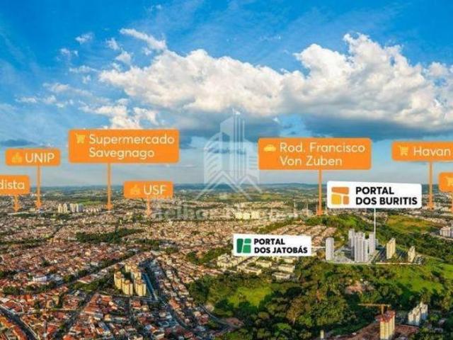 Apartamento à venda com 02 quartos no Condomínio Portal dos Buritis em Campinas/SP
