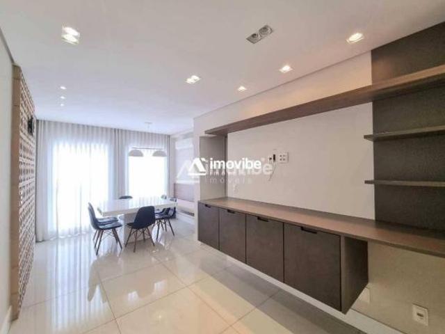 Apartamento à venda com 100m² | 2 dormitórios, sendo 1 suíte, 1 sala de TV, 2 closets, 3 vagas paral