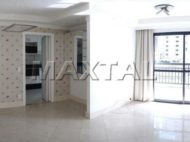 Apartamento à venda com 103m², 3 dormitórios, 1 suíte, 4 banheiros,1 sala e 2 vagas Santana