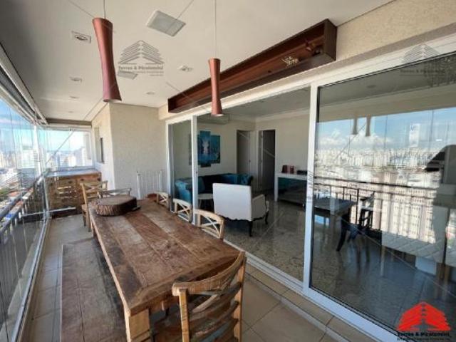 APARTAMENTO A VENDA COM 110 MTS, VARANDA GOURMET ENVIDRAÇADA, 4 DORMITÓRIOS, 2 SUITES, 3 VAGAS COBE