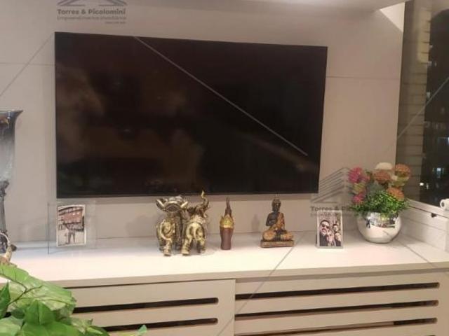 Apartamento a venda, com 115 m2, lazer completo, automatizado, móveis planejados, closet, ar condici