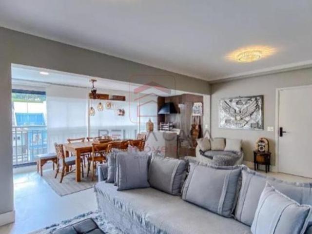 Apartamento à venda com 117m², 2 quartos e 3 vagas