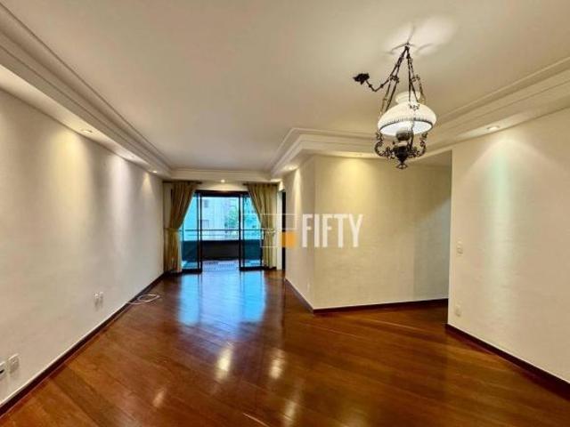 Apartamento á venda, com 118m², 4 dormitórios, 2 vagas Brooklin SP