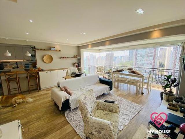 Apartamento à venda com 129m², 3 quartos e 2 vagas