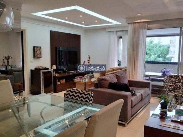 Apartamento à venda com 135 m², 3 suítes e 3 vagas Decorado e pronto para morar