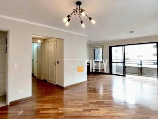 Apartamento à venda com 136m², 3 dormitórios, 1 suíte e 2 vagas Brooklin Paulista SP