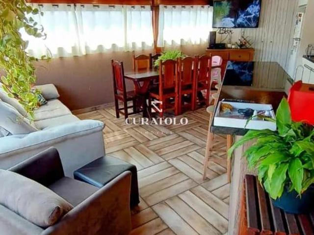 Apartamento à venda com 154 m², 3 quartos, área gourmet e 2 vagas, Vila Gilda em Santo André